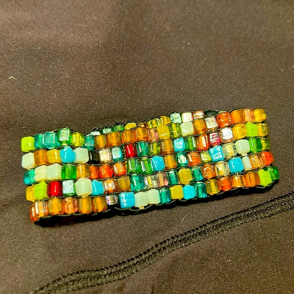 Jewelry | Glass Beaded Multi Color Bracelet | Poshmark